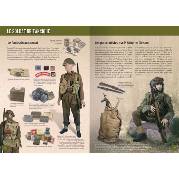 Allied and German Soldiers Normandy 1944