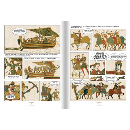 La Tapisserie de Bayeux en Bande Dessinée