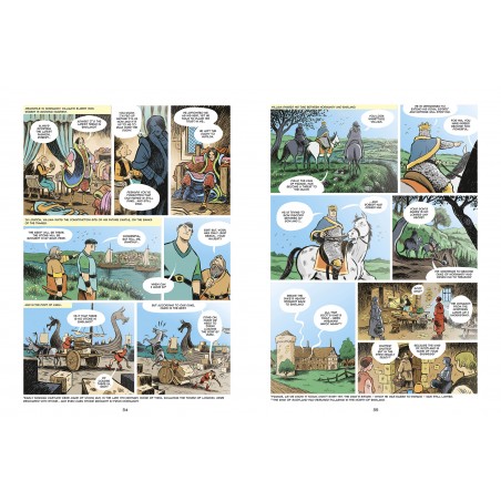 William the Conqueror in comic strip