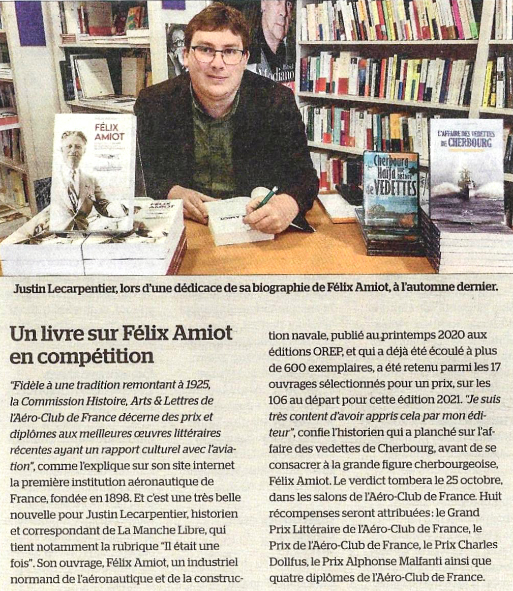 Félix Amiot en compétition